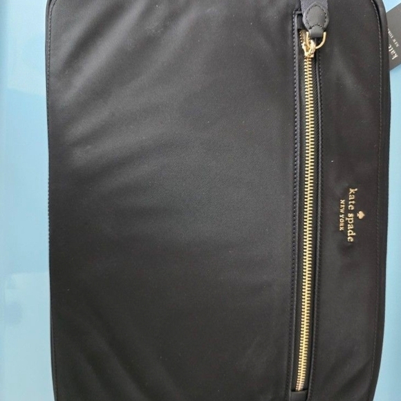 kate spade | Bags | Kate Spade Laptop Sleeve With Strap Black | Poshmark